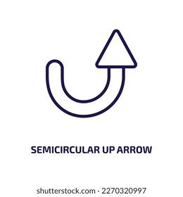 Semicircular Arrow Icon User Interface Collection Stock Vector (Royalty ...