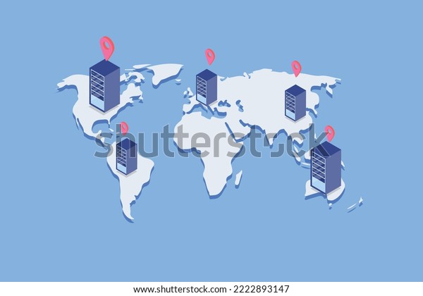 2+ Thousand Server Locations Map Royalty-Free Images, Stock Photos ...