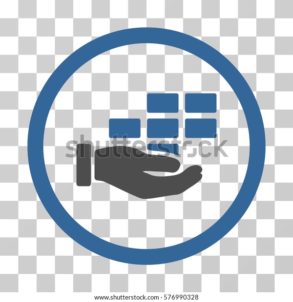 Service Schedule Rounded Icon Vector Bicolor Stock Vector (Royalty Free ...