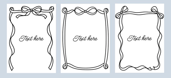 Black Invitation Frame Shapes Stockillustratie Circle Frame In