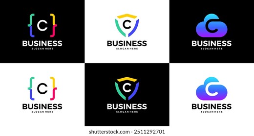 944 Letter C Cloud Logo Images, Stock Photos, and Vectors | Shutterstock