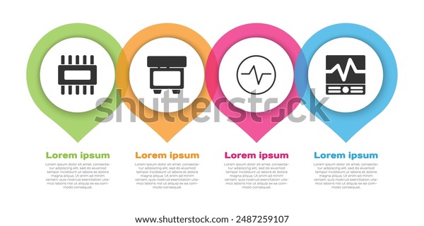 Set Processor Microcircuits Cpu Fuse Electric Stock Vector (Royalty Free) 2487259107 | Shutterstock