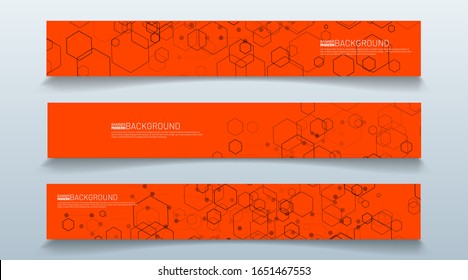 Set Rectangular Banner Background Modern Abstract Stock Vector (Royalty Free) 1651467553 ...