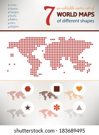 858 Seven Continents World Images, Stock Photos, 3D objects, & Vectors ...