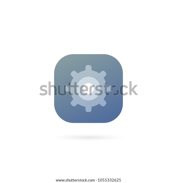 Setting Logo Template Design Vector Gear Stock Vector (Royalty Free ...