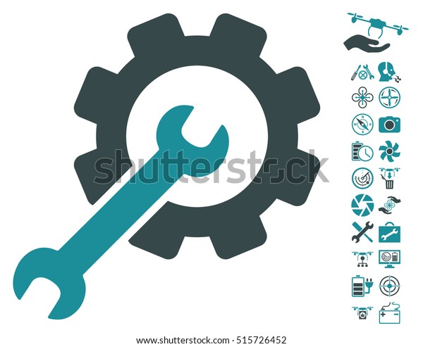 Setup Tools Icon Bonus Copter Tools Stock Vector (Royalty Free ...