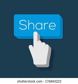 21,518 Blue Share Button Images, Stock Photos & Vectors | Shutterstock