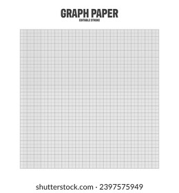 Sheet Graph Paper Grid Millimeter Paper Stock Vector (Royalty Free ...