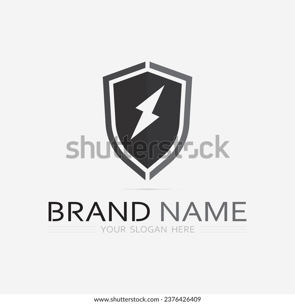 Shield Logo Design Vectorshield Emblem Logo Stock Vector (Royalty Free ...