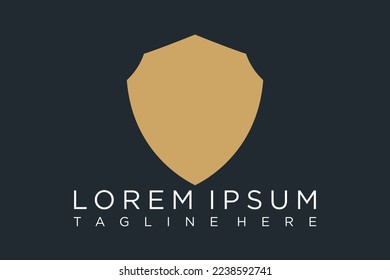 Shield Type Logo Vector Illustration Stock Vector (Royalty Free ...