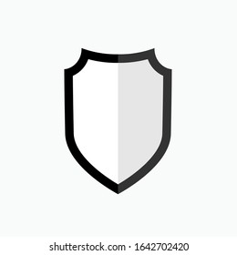 Shields Icon Security Vector Guard Sign Stock Vector (Royalty Free ...