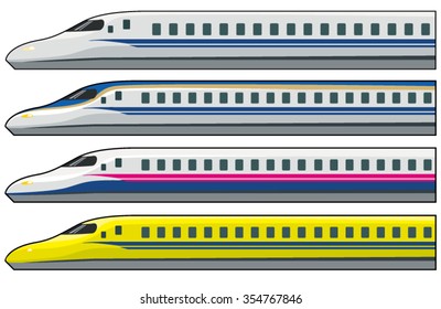 Shinkansenvectorillustrations: vetor stock (livre de direitos ...