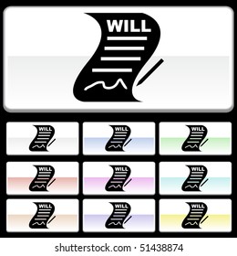 5,190 Will Icon Set Images, Stock Photos & Vectors | Shutterstock