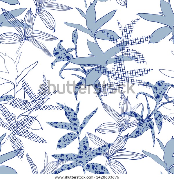 Decorative Style Monotonous Composition Royalty-Free Images, Stock ...