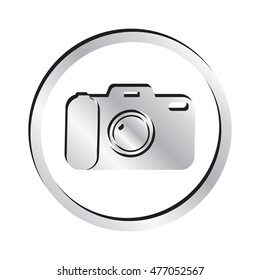 Silver Camera Icon Stock Vector (Royalty Free) 477052567 | Shutterstock