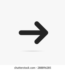 Simple Arrows Icon Stock Vector (Royalty Free) 288896285 | Shutterstock