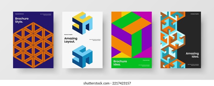 Simple Catalog Cover Vector Design Concept Stock Vector (Royalty Free ...