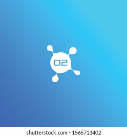 Simple Clean Logo Design Oxygen Clear: เวกเตอร์สต็อก (ปลอดค่าลิขสิทธิ์ ...