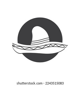 Simple Hat Vector Design Logo Icon Stock Vector (Royalty Free ...