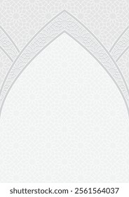 Simple Islamic White Background Pattern Stock Vector (Royalty Free ...