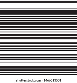 Horizontal Black Bands Vector Seamless Texture 스톡 벡터(로열티 프리) 1449867782 ...