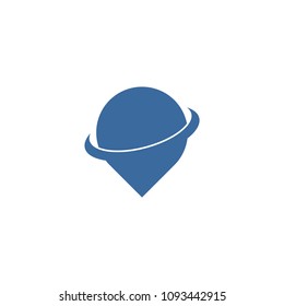 Simple Location Logo Stock Vector (Royalty Free) 1093442909 | Shutterstock