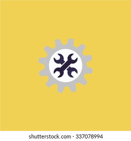 Simple Service Icon Vector Stock Vector (Royalty Free) 337078994 ...