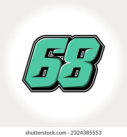 86 Race Car 68 Stock Vectors and Vector Art | Shutterstock
