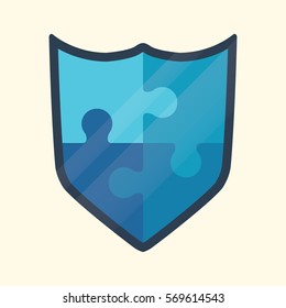 Simple Vector Pictogram Two Step Verification Stock Vector (Royalty ...