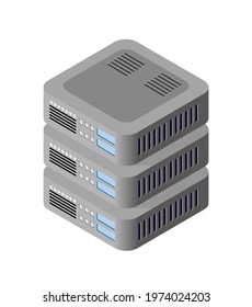 Single Server Network Technology Connection Data Stock Vector (Royalty Free) 1978366223 ...