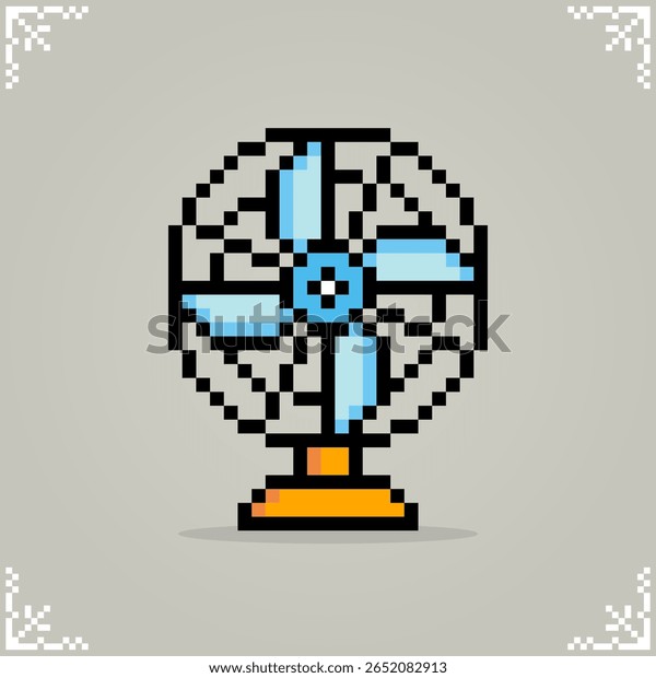 Pixel Art Fan: Over 902 Royalty-Free Licensable Stock Illustrations ...