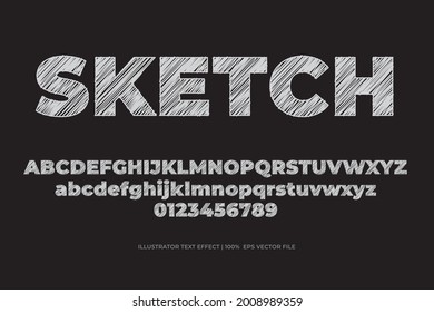 Vector Original Bold Font White Color Stock Vector (Royalty Free ...