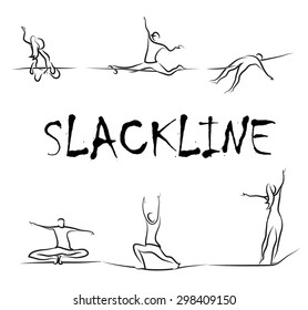 Slackline: Over 420 Royalty-Free Licensable Stock Vectors & Vector Art ...