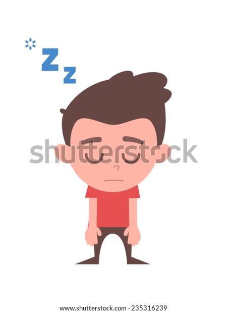 7,916 Tired Kid Cartoon Images, Stock Photos & Vectors | Shutterstock