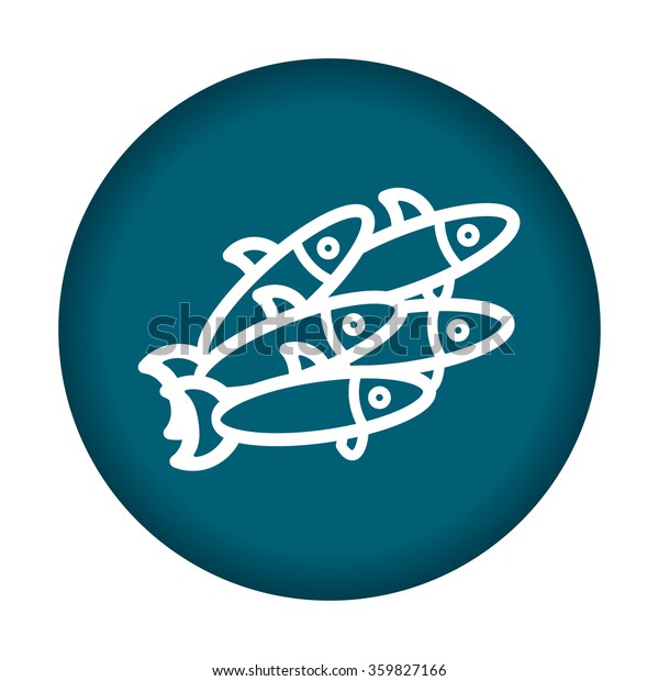 Small Fish Icon Vector Eps 10 Stock Vector (Royalty Free) 359827166 ...