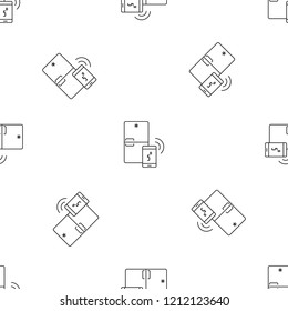 Grey Line Python Programming Language Icon Stock Vector (Royalty Free ...