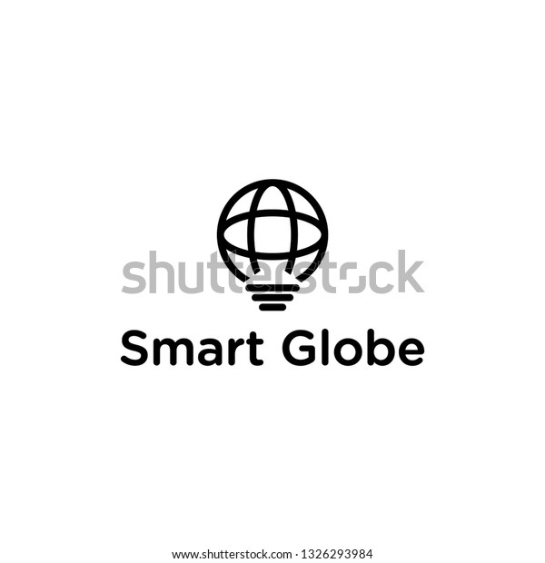 Smart Globe Logo Vector Stock Vector (Royalty Free) 1326293984 ...