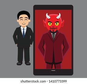 1,569 Devil Phone Images, Stock Photos, 3D objects, & Vectors ...