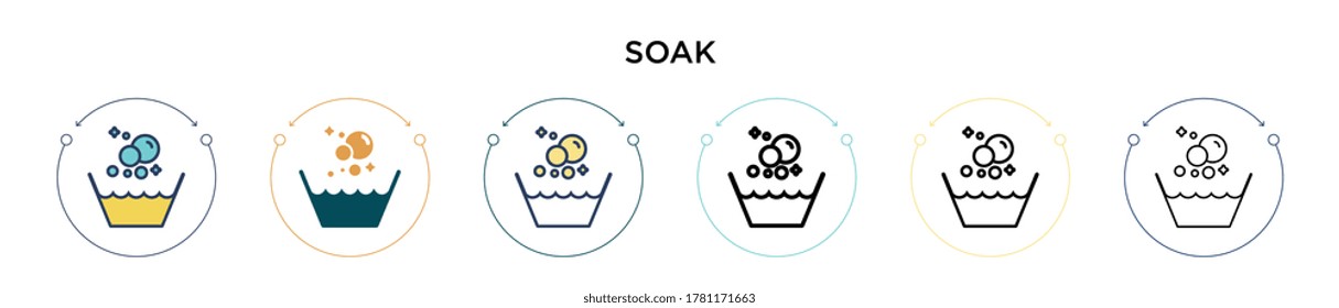 Soak: Over 5,421 Royalty-Free Licensable Stock Vectors & Vector Art ...