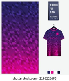 Soccer Jersey Pattern Design Geometric Pattern Stock Vector (Royalty ...