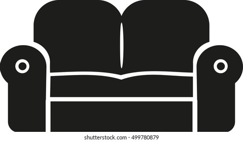 Sofa Symbol Stock Vector (Royalty Free) 499780879 | Shutterstock