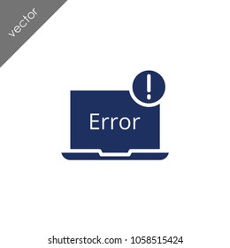 Software Error Icon Stock Vector (Royalty Free) 1058514449 | Shutterstock