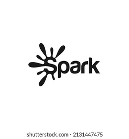 Modern Elegant Spark Logo Design Inspiration Stock Vector (Royalty Free ...