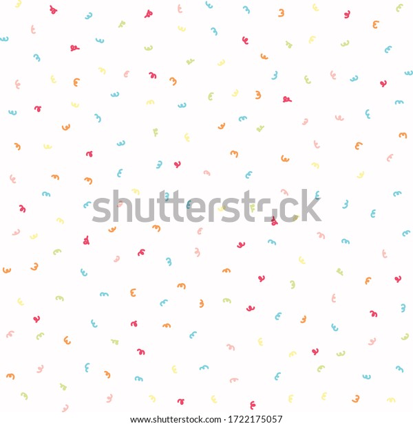 Sparse Confetti Dotty Paper Texture Seamless Stock Vector (Royalty Free ...