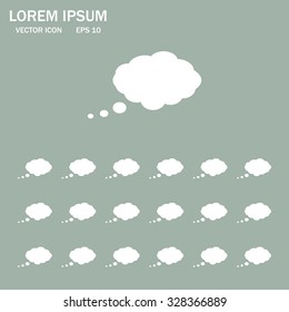 Speech Cloud Stock Vector (Royalty Free) 328366889 | Shutterstock