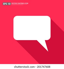 Speech Bubble Vector Blank Speech Bubble Stock Vector (Royalty Free ...