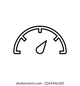 Speedometer Icon Internet Vector Power Illustration Stock Vector ...