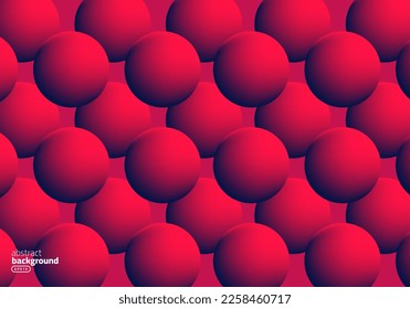 Sphere Bubble 3d Texture Gradient Red Stock Vector (Royalty Free ...