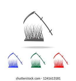 Spit Grass Icon Garden Elements Premium Stock Vector (Royalty Free ...
