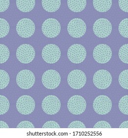 Spotty Circular Vector Repeat Pattern Textured Stock Vector (Royalty ...